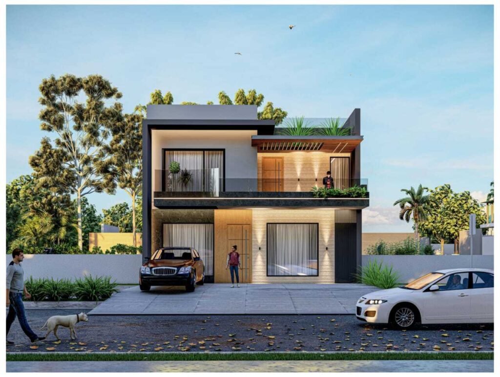 Fornt Elivation - Space Planning